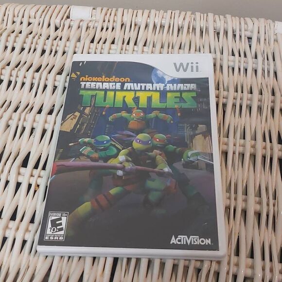 Nickelodeon | Toys | Nickelodeon Teenage Mutant Ninja Turtles Wii Game ...